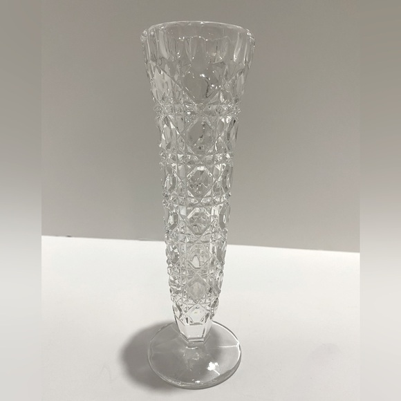 Indiana Glass | Accents | Indiana Glass Clear Crystal Bud Vase Royal ...